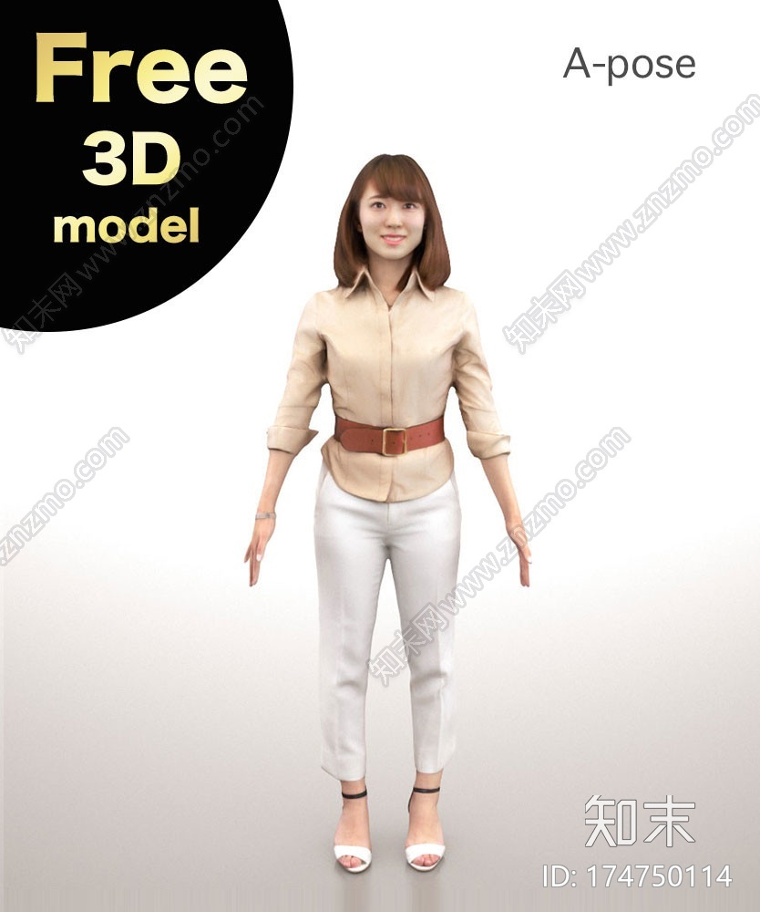 3DA-Pose3D模型下载【ID:174750114】undefined