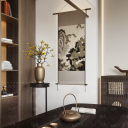 新中式中式家居卧室3D模型下载【ID:1185913134】_知末3d模型网