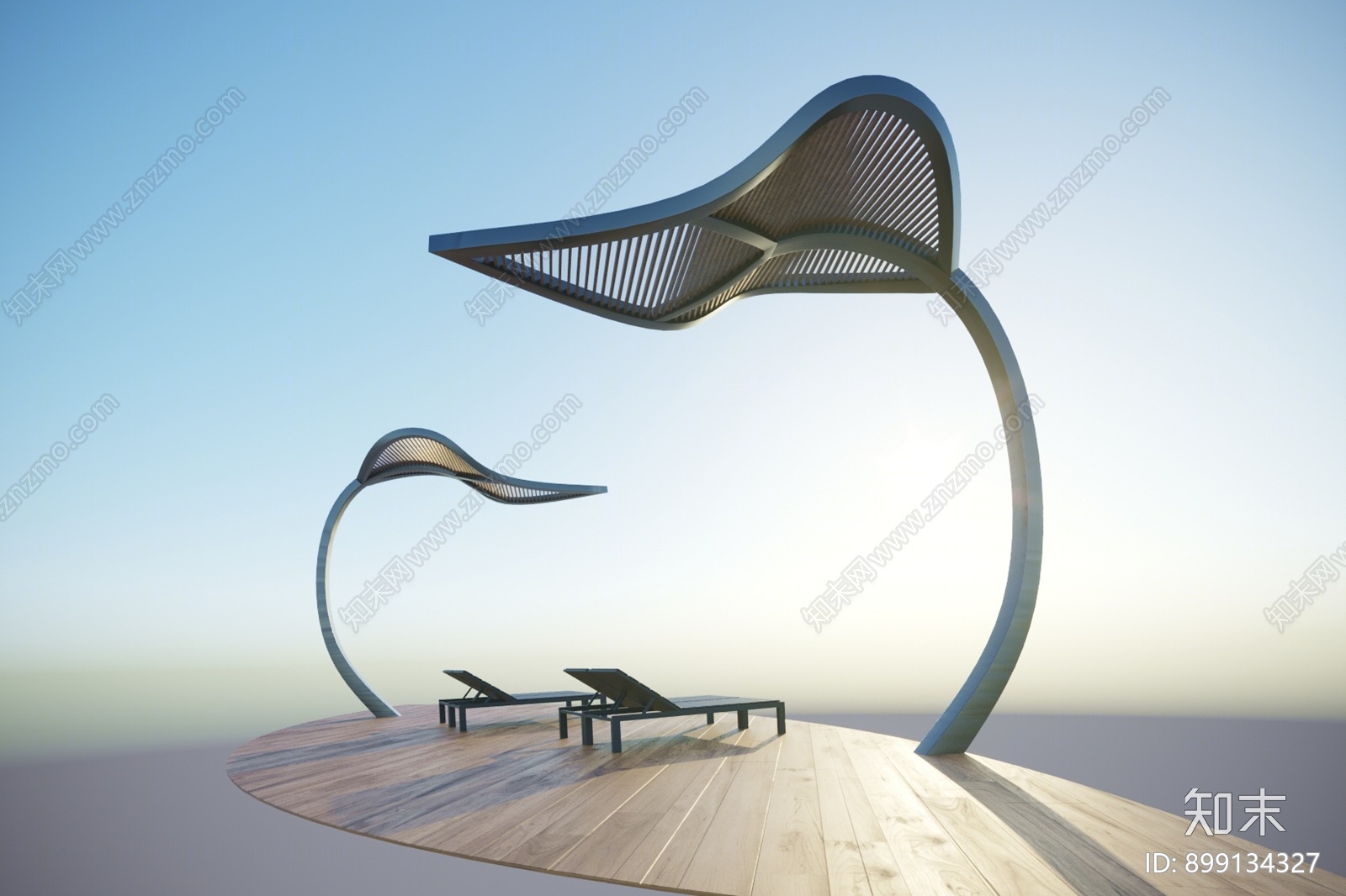 现代城市雕塑小品3d模型下载【id899134327】知末3d模型网