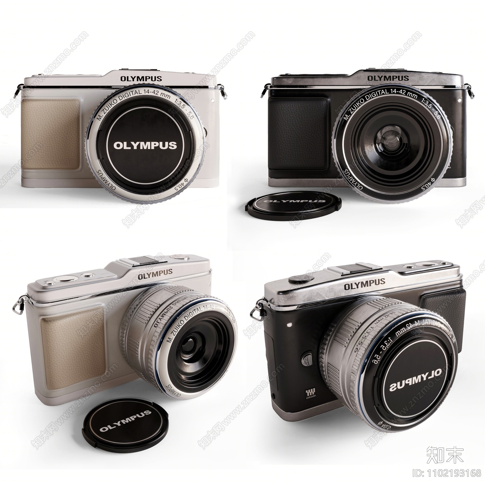 现代照相机3d模型下载【id1102193168】知末3d模型网