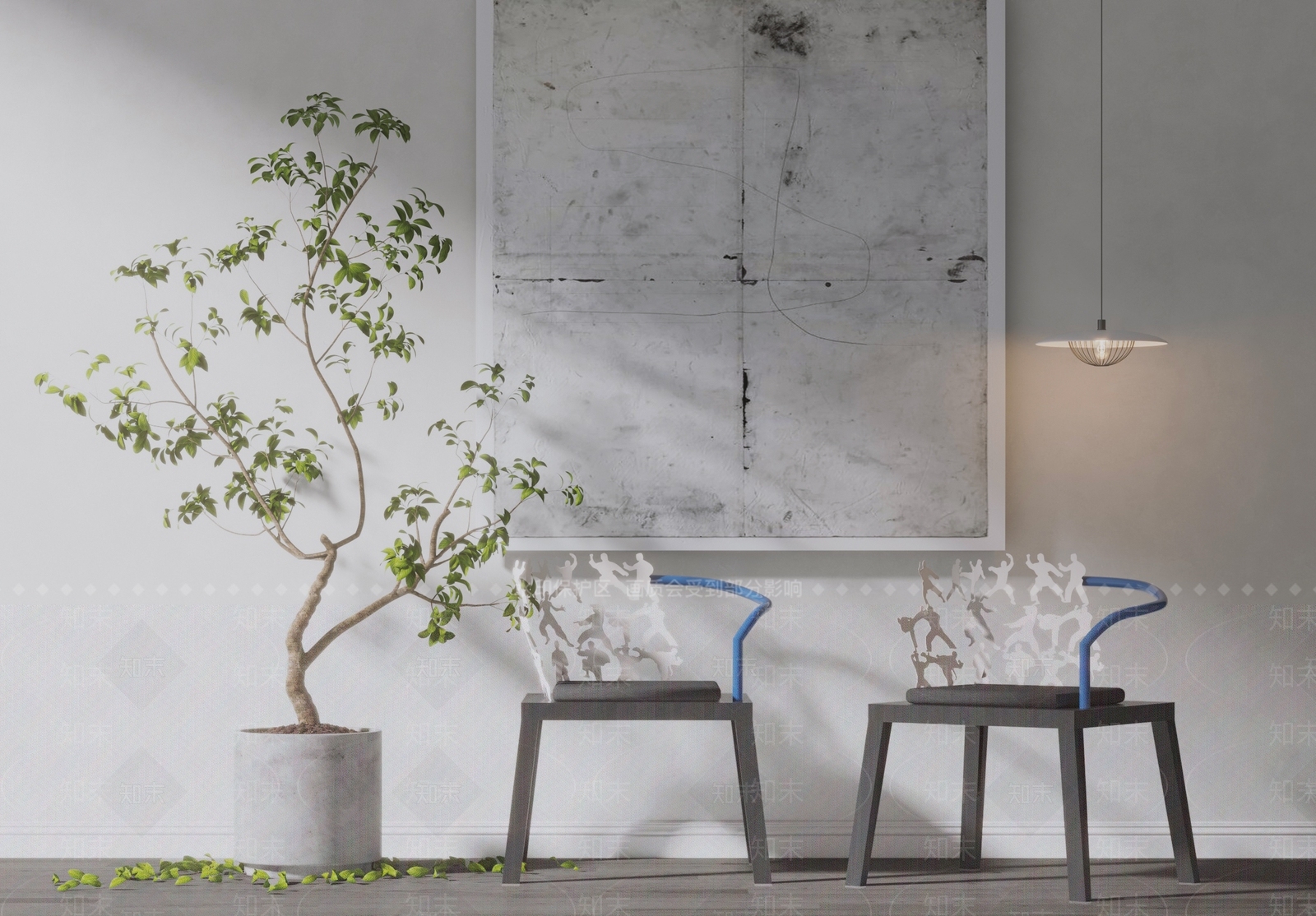 现代休闲椅3D模型下载【ID:1105362197】_知末3d模型网