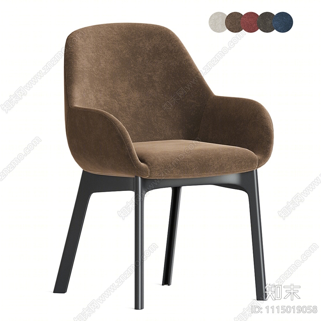 Kartell现代餐椅3d模型下载【id1115019058】知末3d模型网