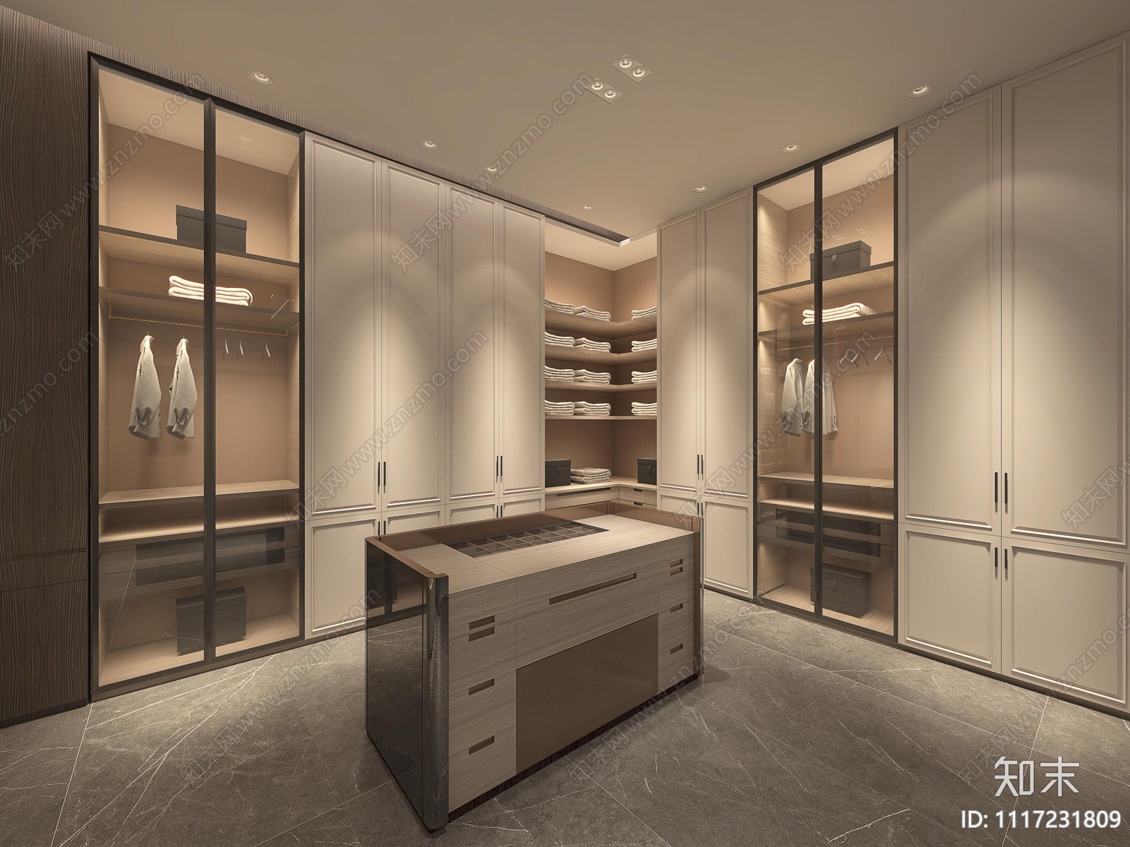 现代全屋定制家居展厅3d模型下载【id1117231809】知末3d模型网
