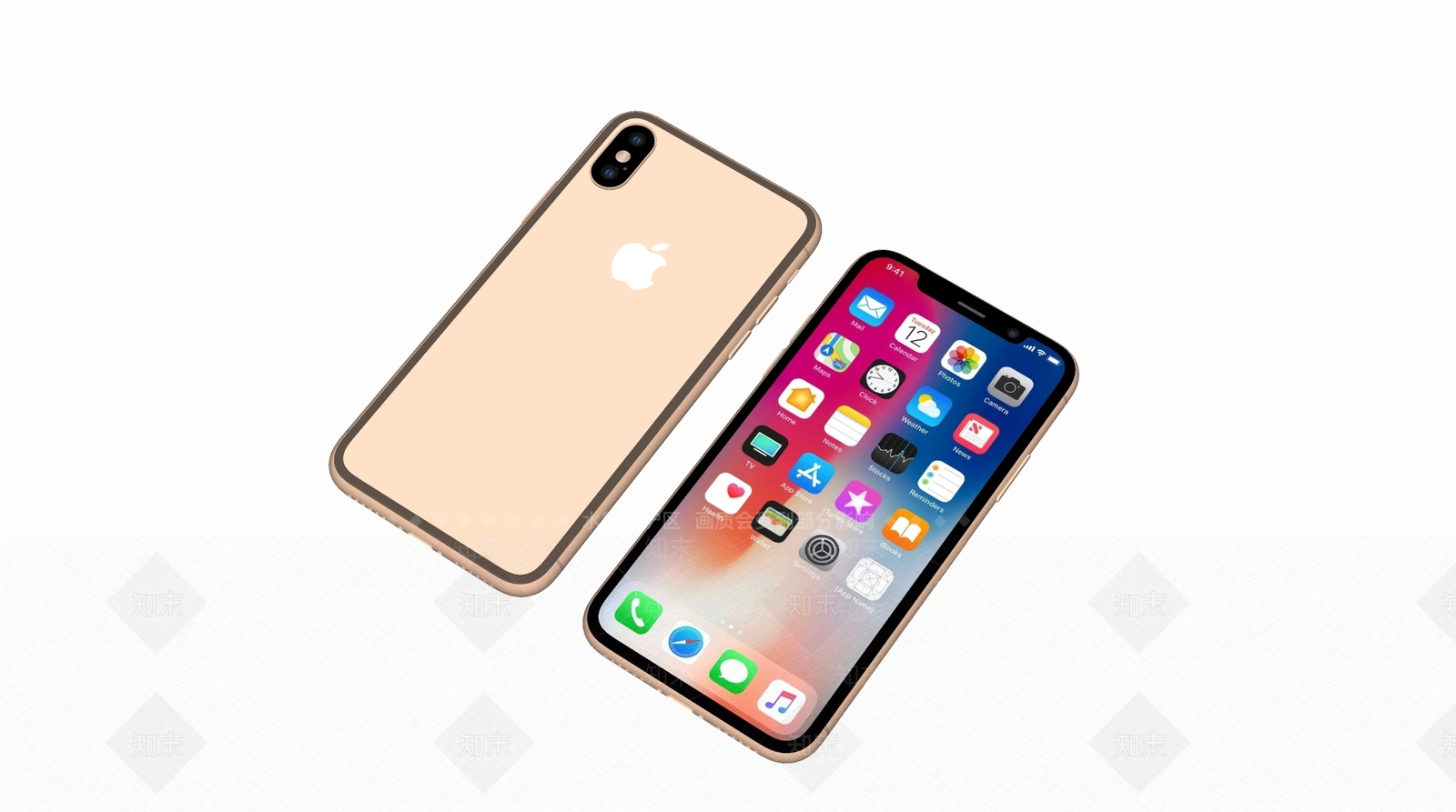 苹果手机SU模型下载【ID:1123756543】_知末su模型网