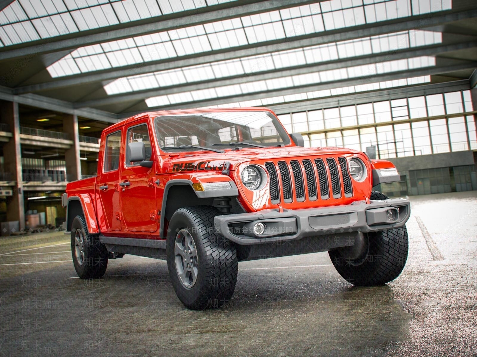 牧马人汽车越野车SU模型下载【ID:1124451124】_知末su模型网