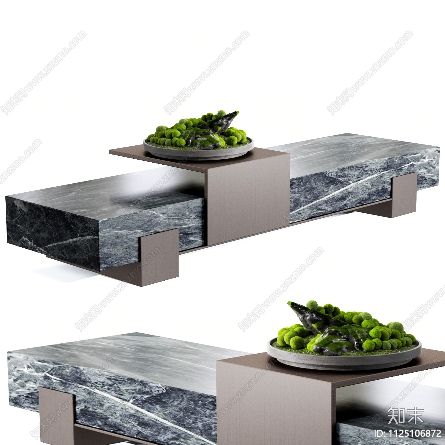 新中式景观座椅3d模型下载【id1125106872】知末3d模型网