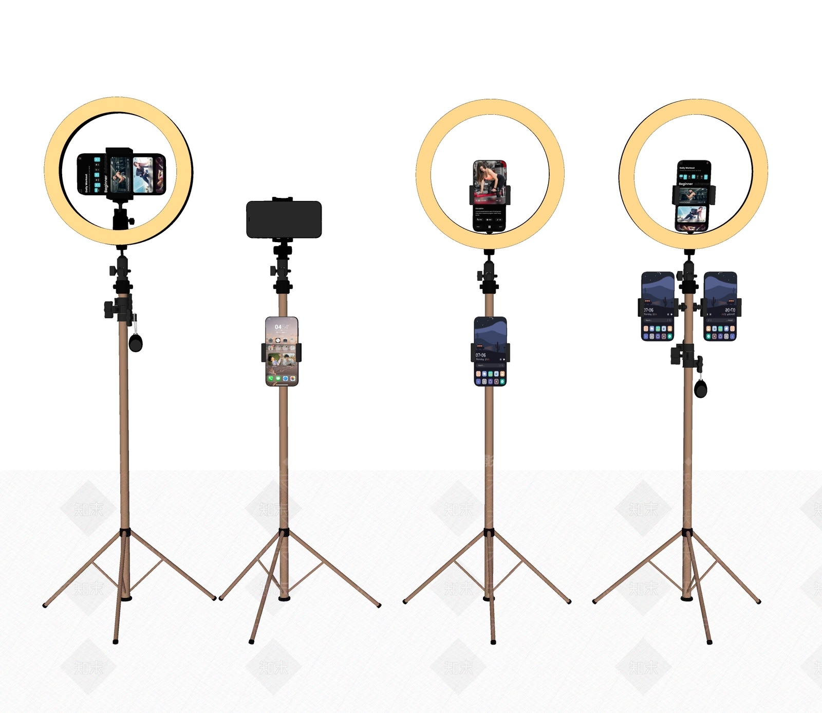 现代直播架SU模型下载【ID:1126286642】_知末su模型网