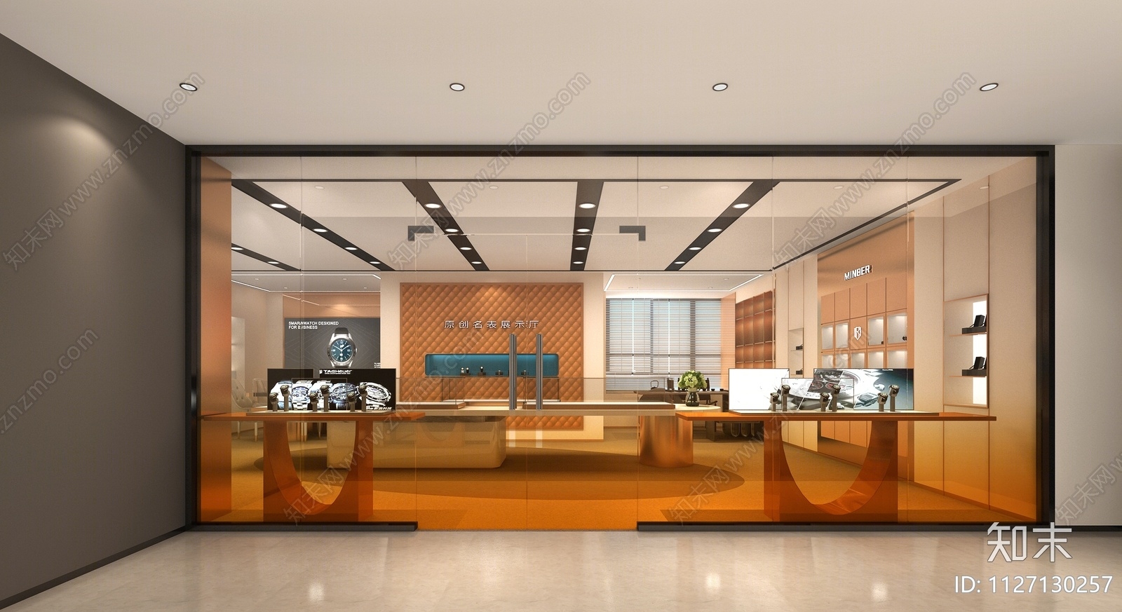 现代手表店3d模型下载【id1127130257】知末3d模型网