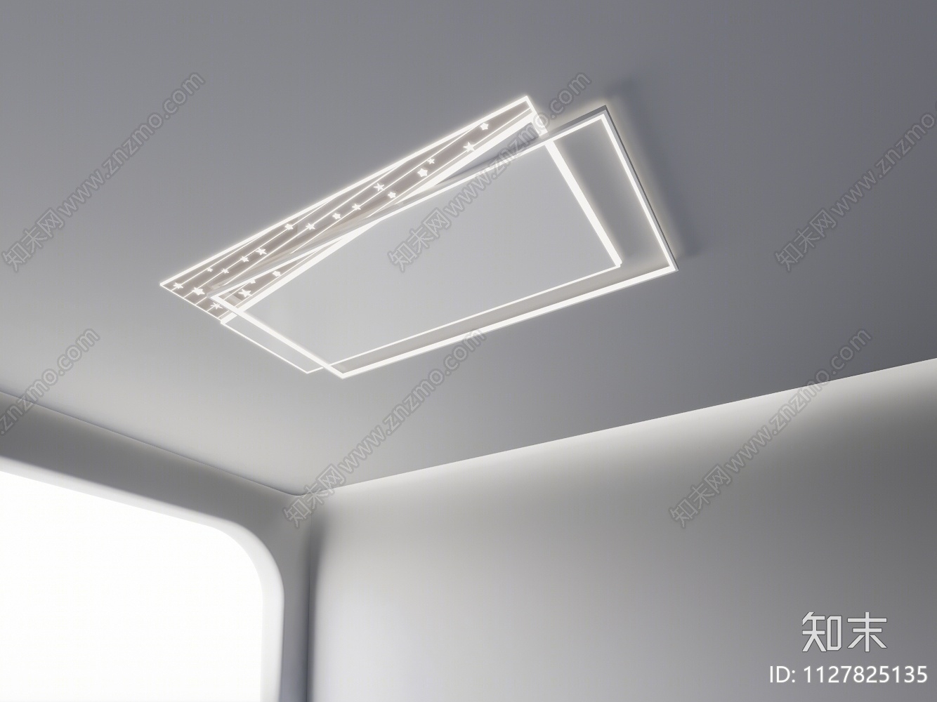 现代灯具组合3d模型下载【id1127825135】知末3d模型网