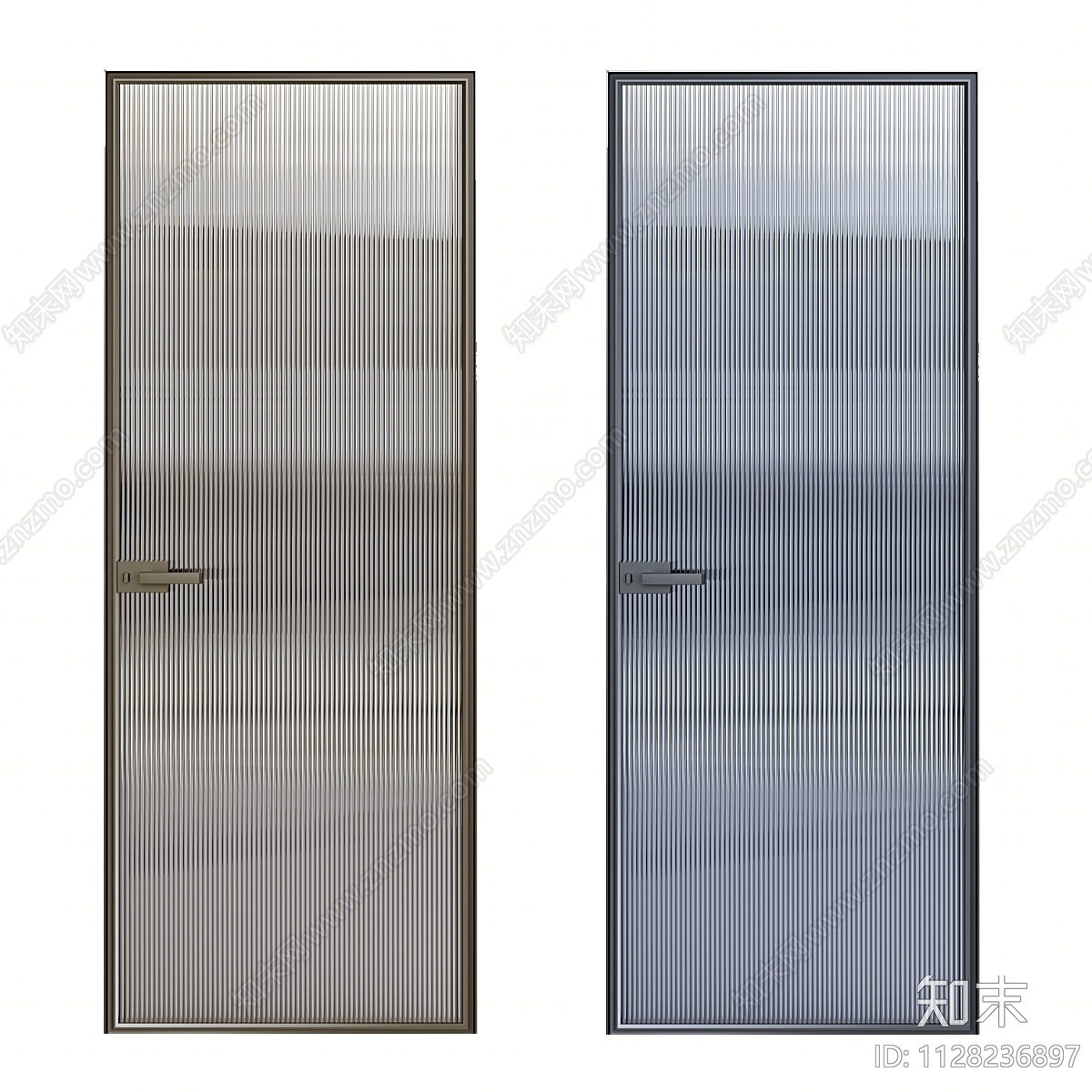 现代长虹玻璃门3d模型下载【id1128236897】知末3d模型网