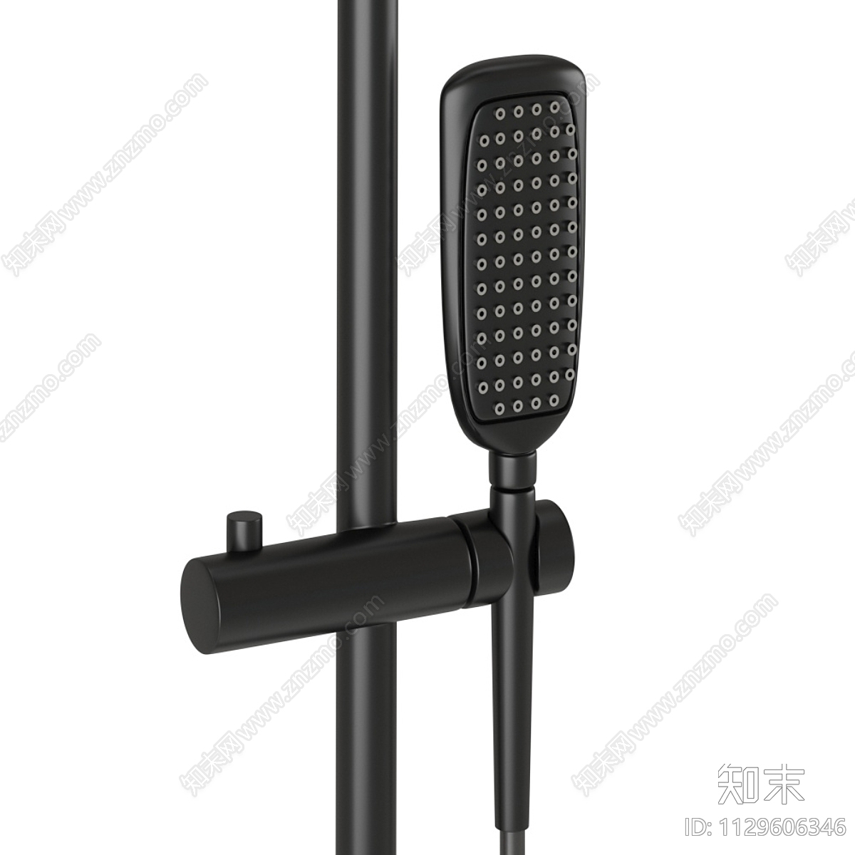 花洒3d模型下载【id1129606346】知末3d模型网