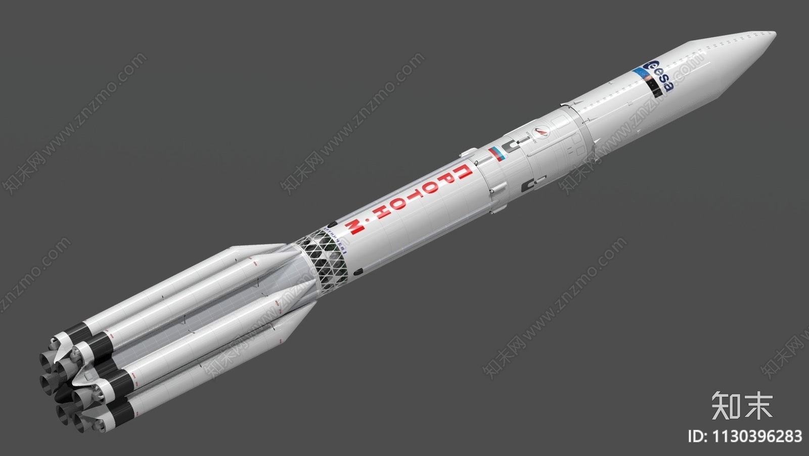 火箭3d模型下载【id1130396283】知末3d模型网
