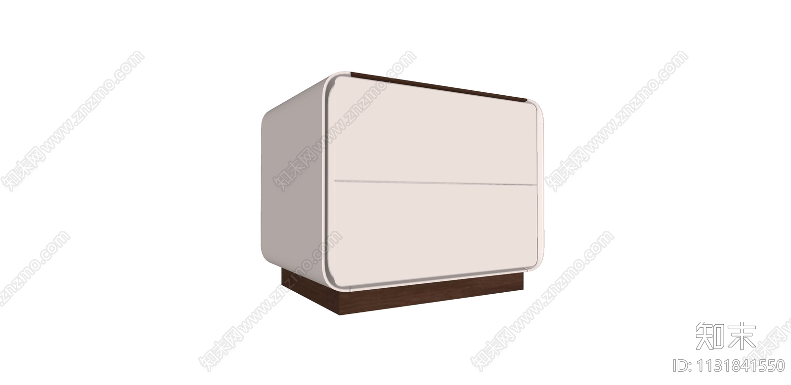 Minotti现代床头柜SU模型下载【ID:1131841550】_知末su模型网