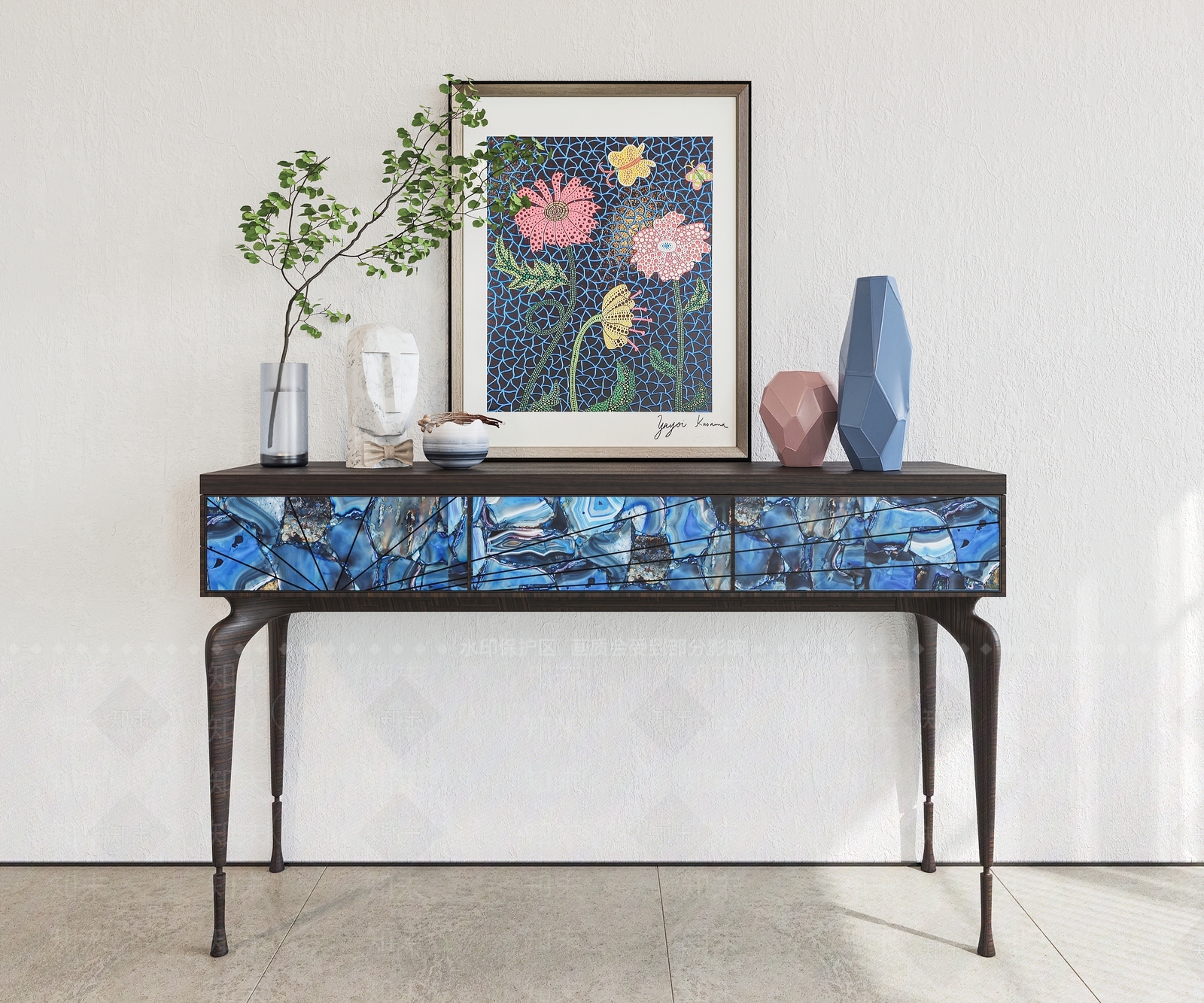 现代端景台SU模型下载【ID:1133850433】_知末su模型网