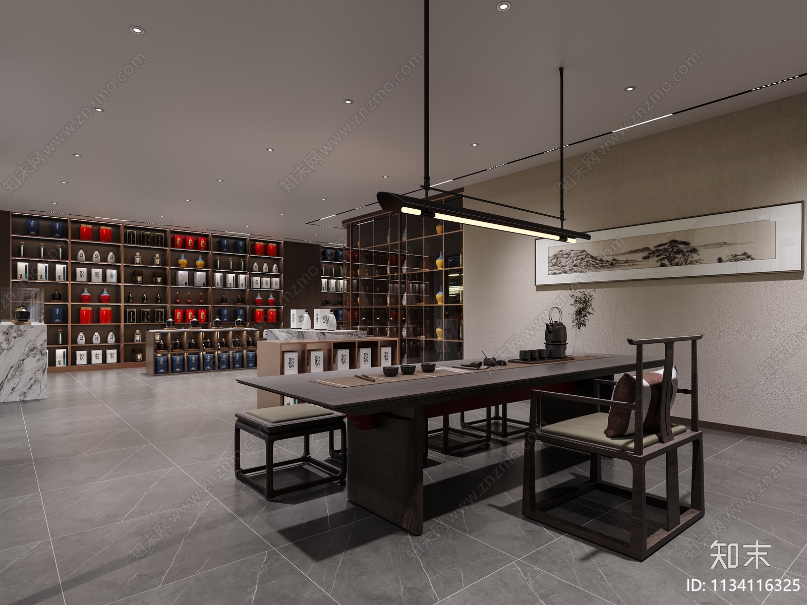 现代烟酒店3d模型下载【id1134116325】知末3d模型网