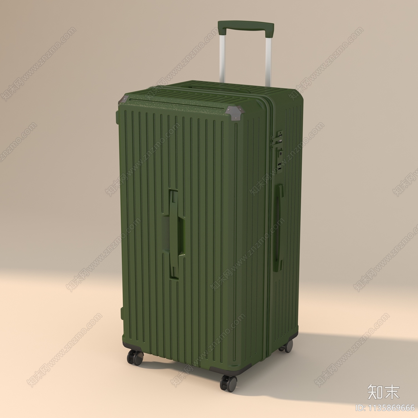 行李箱3d模型下载【id1135869666】知末3d模型网