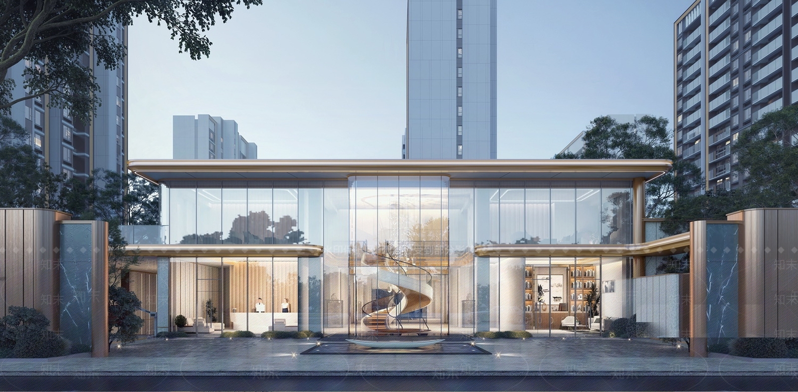 现代酒店SU模型下载【ID:1136642245】_知末su模型网