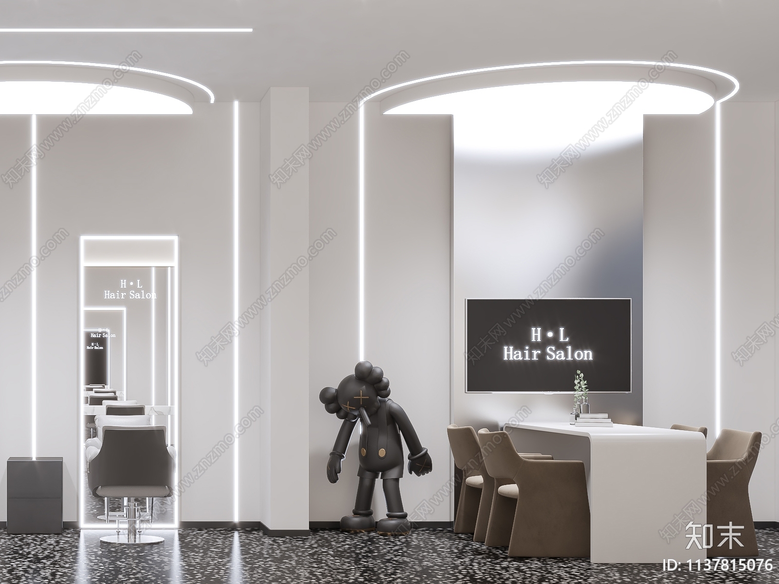 现代理发店3d模型下载【id1137815076】知末3d模型网