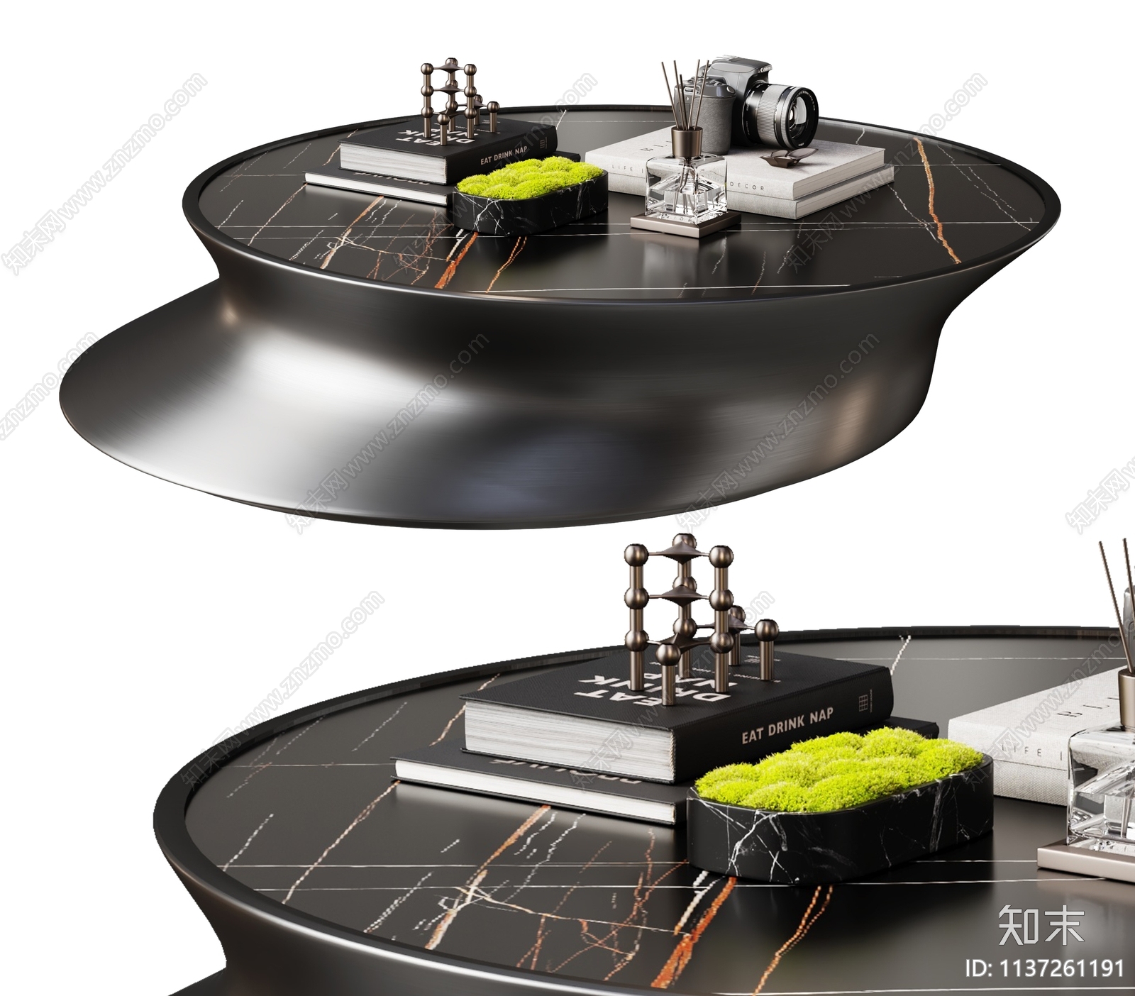 Poliform现代茶几3d模型下载【id1137261191】知末3d模型网