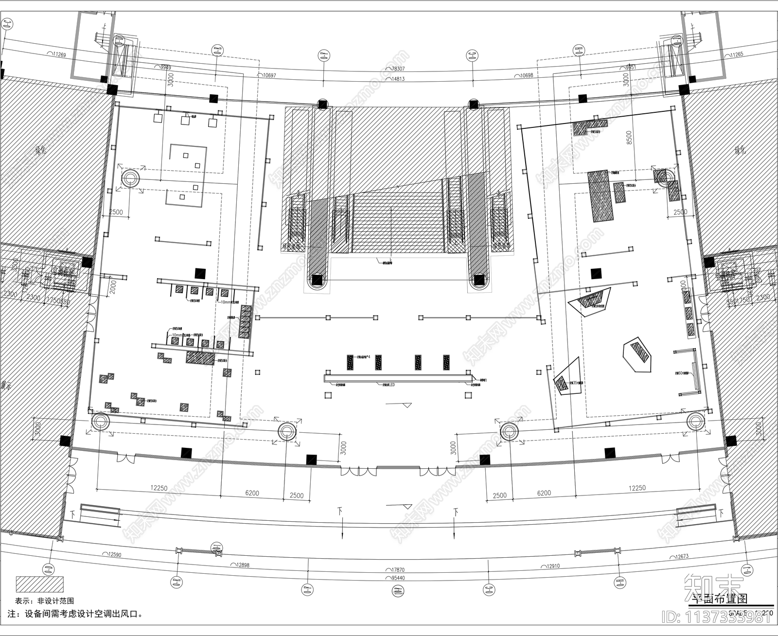 进出口大楼建筑施工图下载【ID:1137333981】_知末案例馆