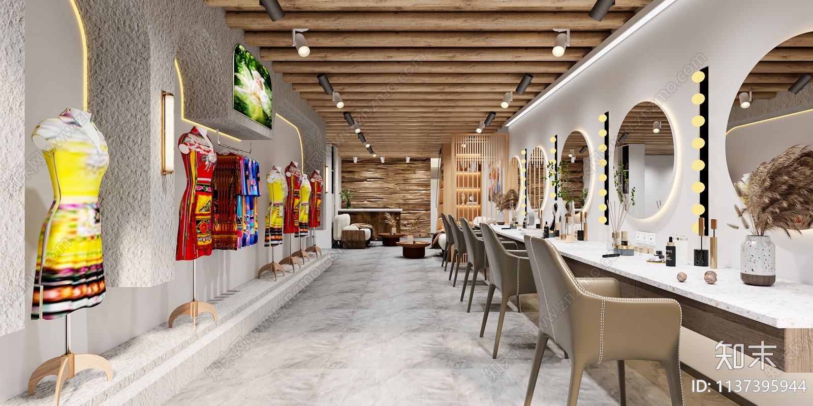 现代理发店3d模型下载【id1137395944】知末3d模型网