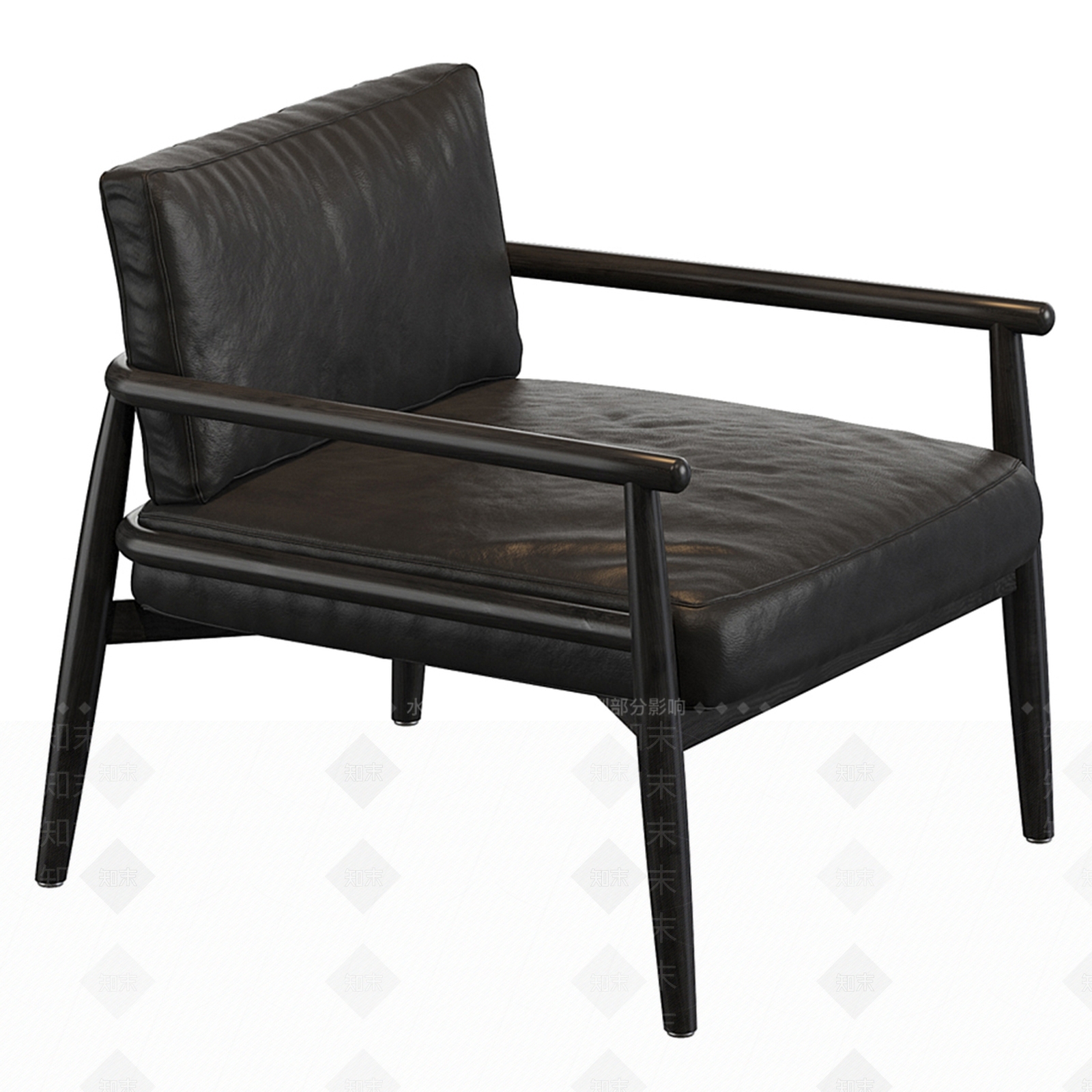 Meridiani现代休闲椅SU模型下载【ID:1137428505】_知末su模型网