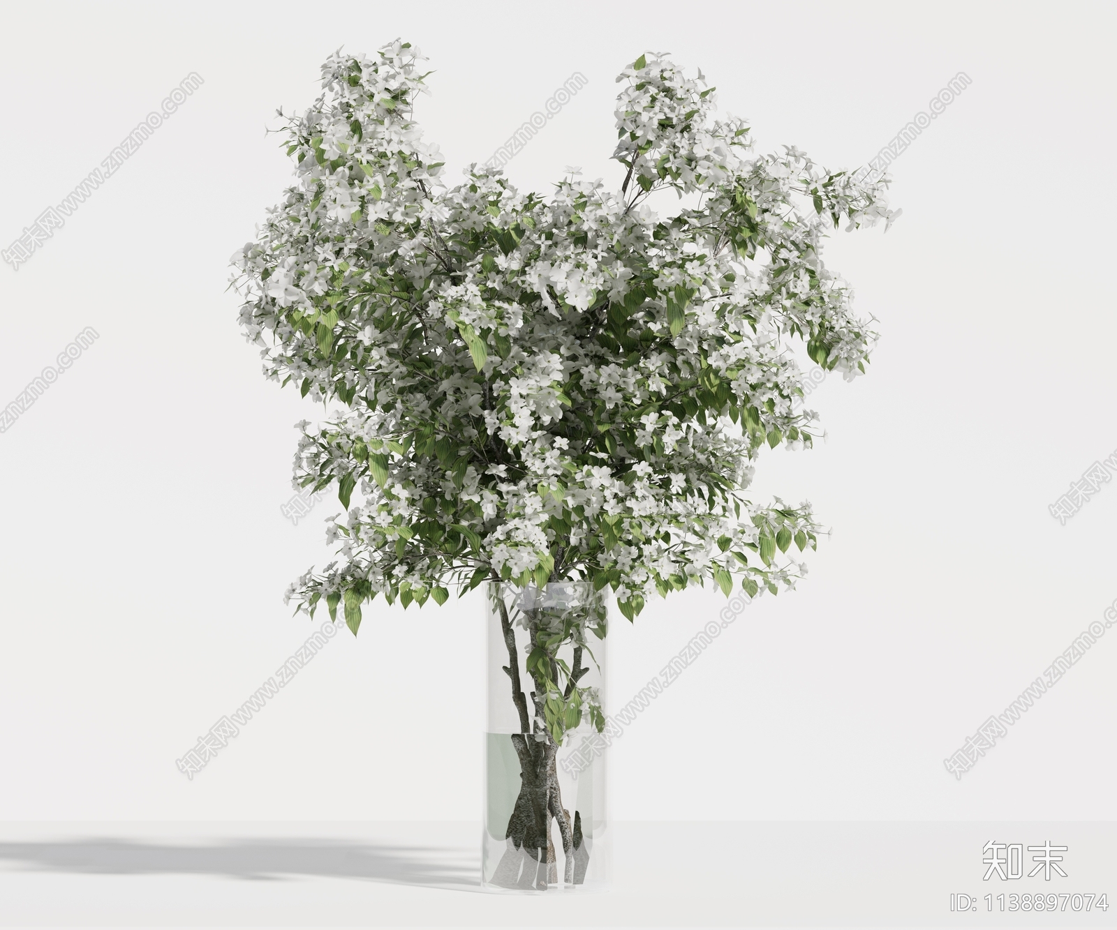 花瓶3d模型下载【id1138897074】知末3d模型网