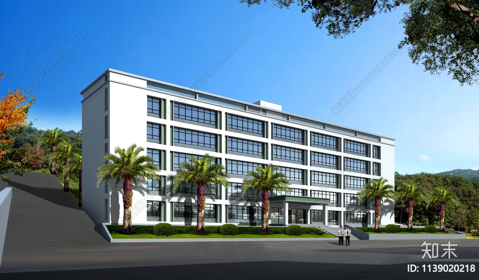 办公楼建筑施工图下载【ID:1139020218】_知末案例馆