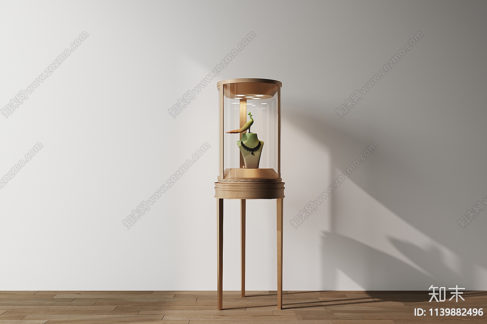 现代展示柜3d模型下载【id1139882496】知末3d模型网