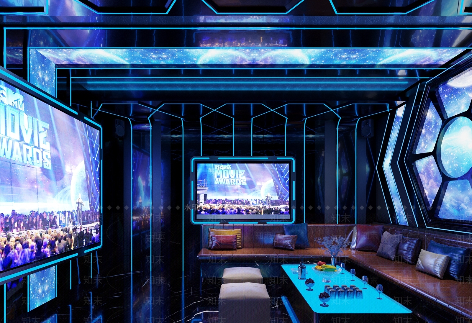 现代KTV3D模型下载【ID:1139903520】_知末3d模型网