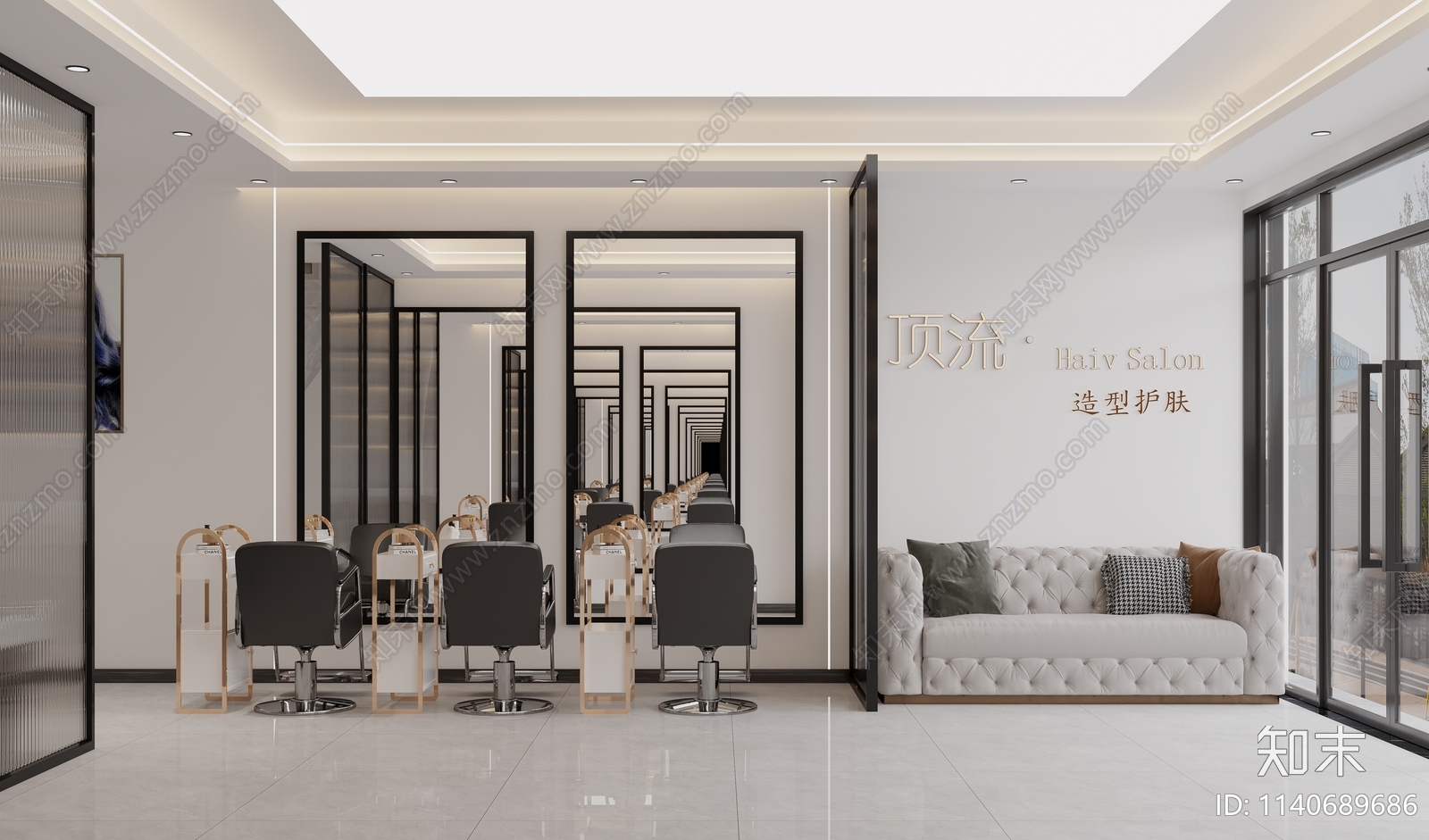 现代理发店3d模型下载【id1140689686】知末3d模型网