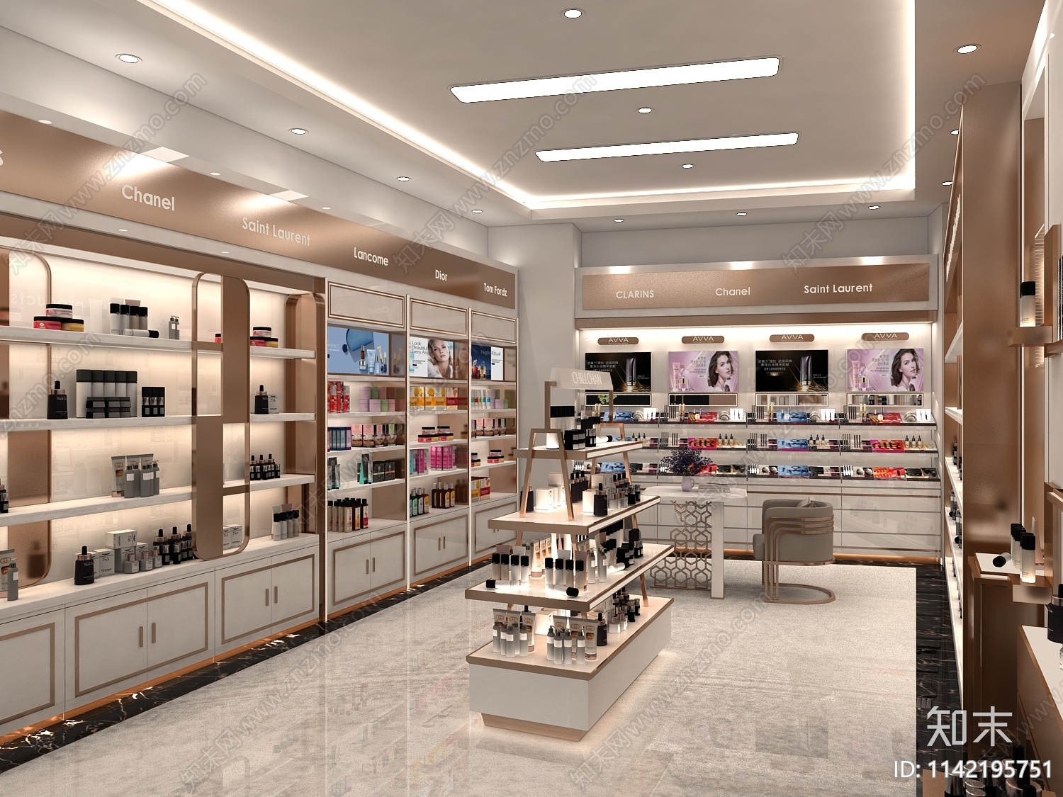 其他店面3d模型下载【id1142195751】知末3d模型网