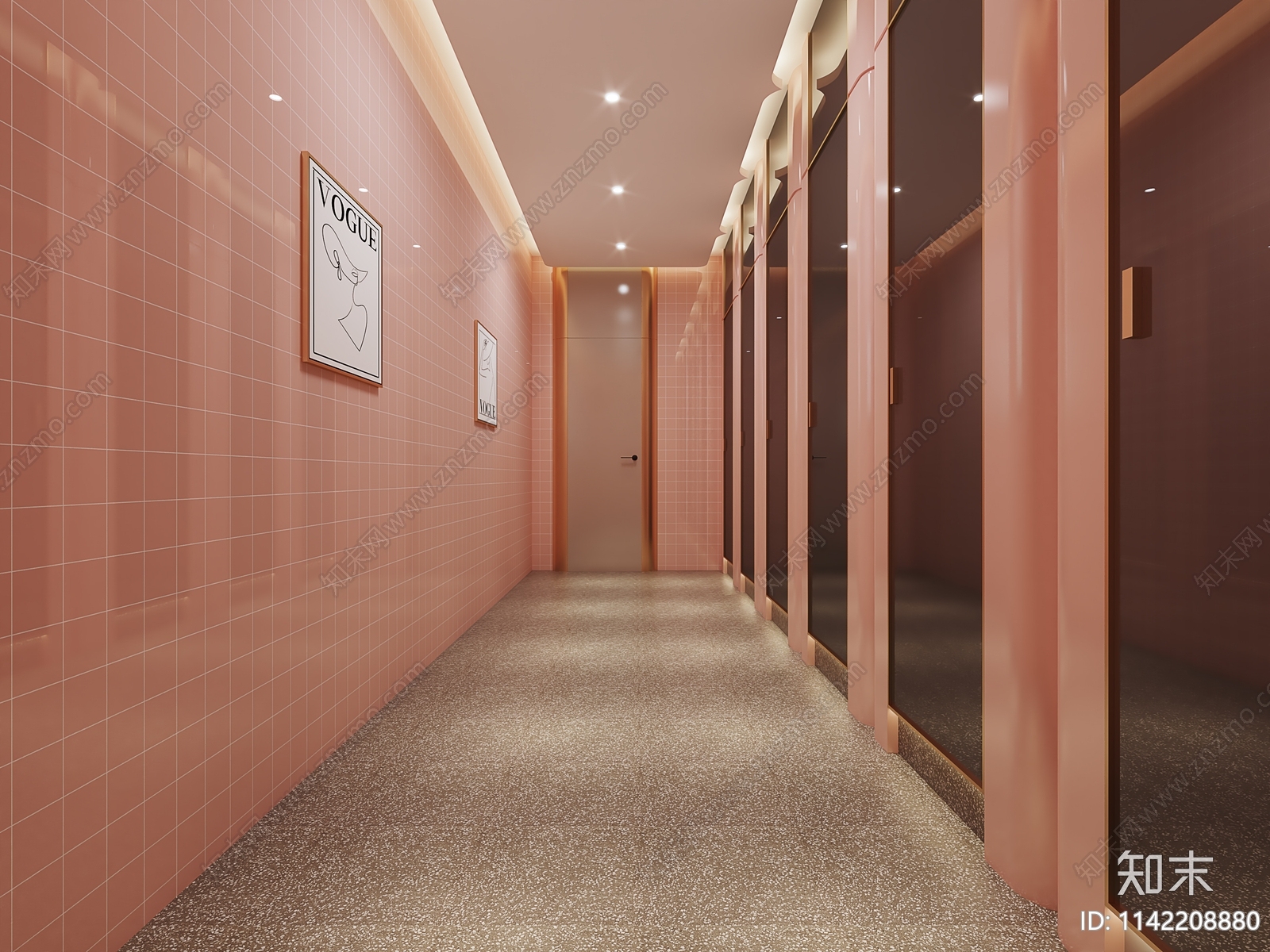 现代公共卫生间3d模型下载【id1142208880】知末3d模型网