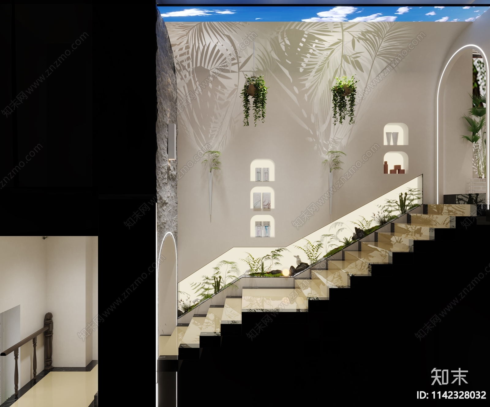 其他店面美容医美会所门头3d模型下载【id1142328032】知末3d模型网