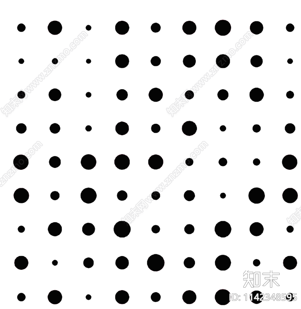 不规则圆形穿孔板贴图下载【id1142348595】【知末网贴图库】
