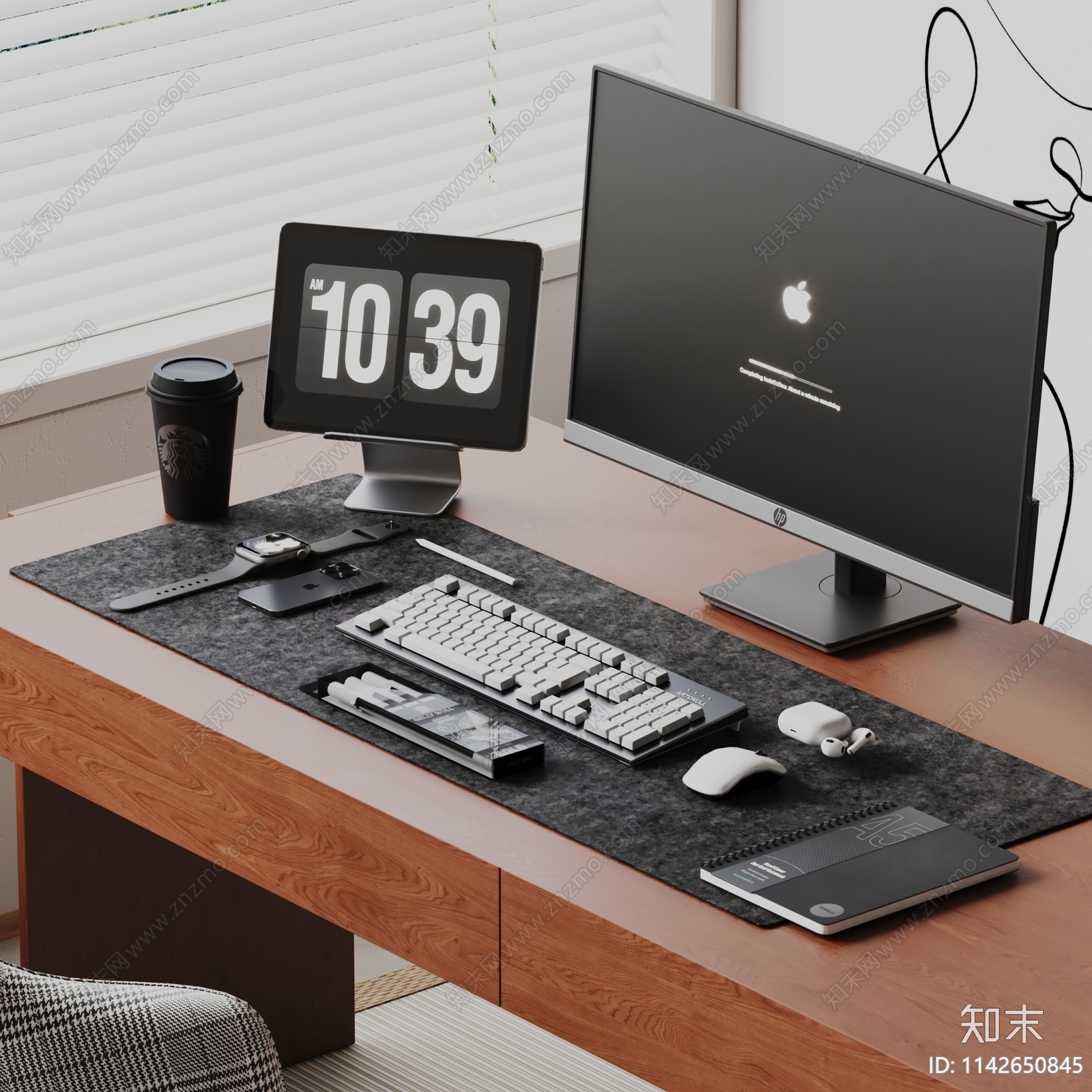 现代电脑3d模型下载【id1142650845】知末3d模型网
