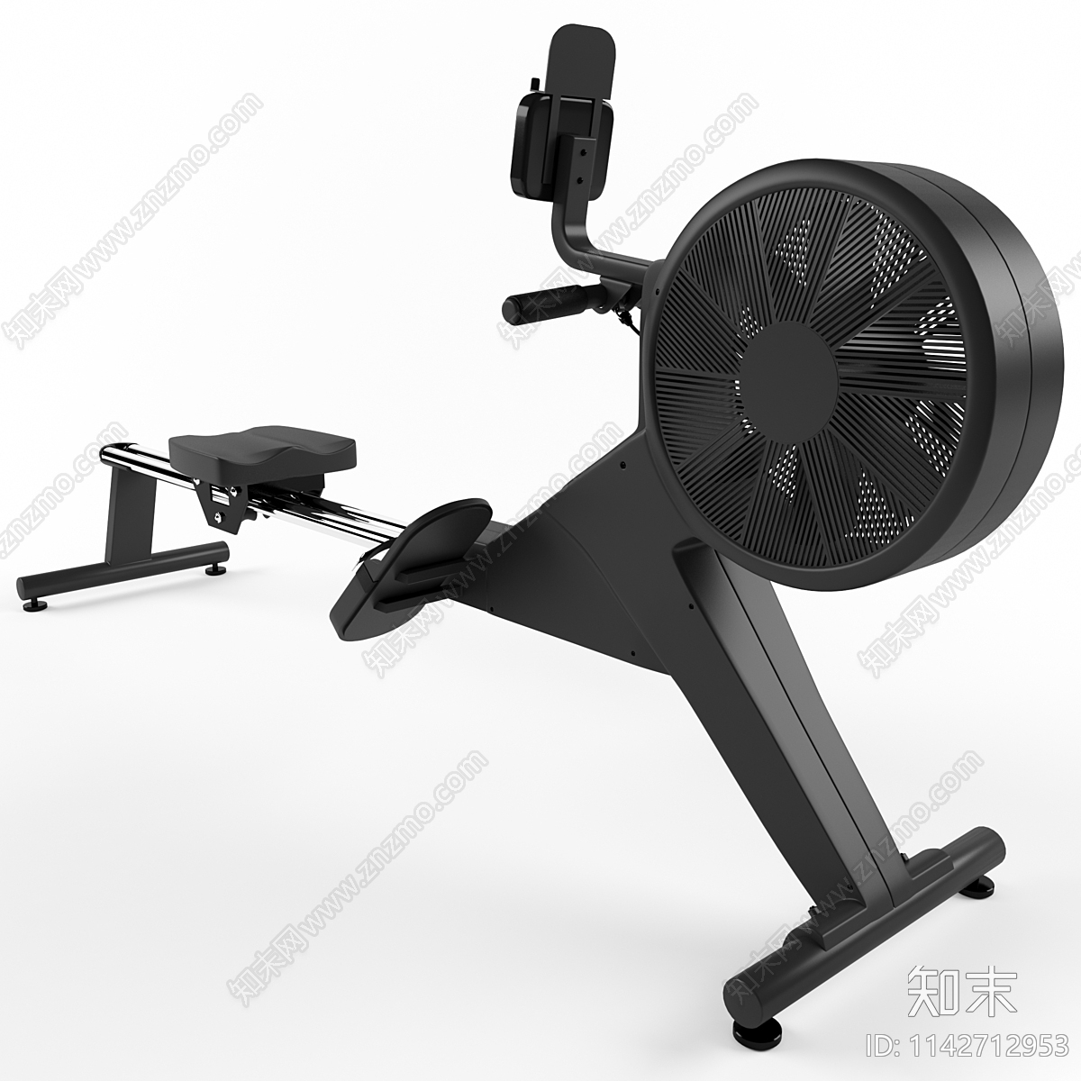 现代健身器材3d模型下载【id1142712953】知末3d模型网