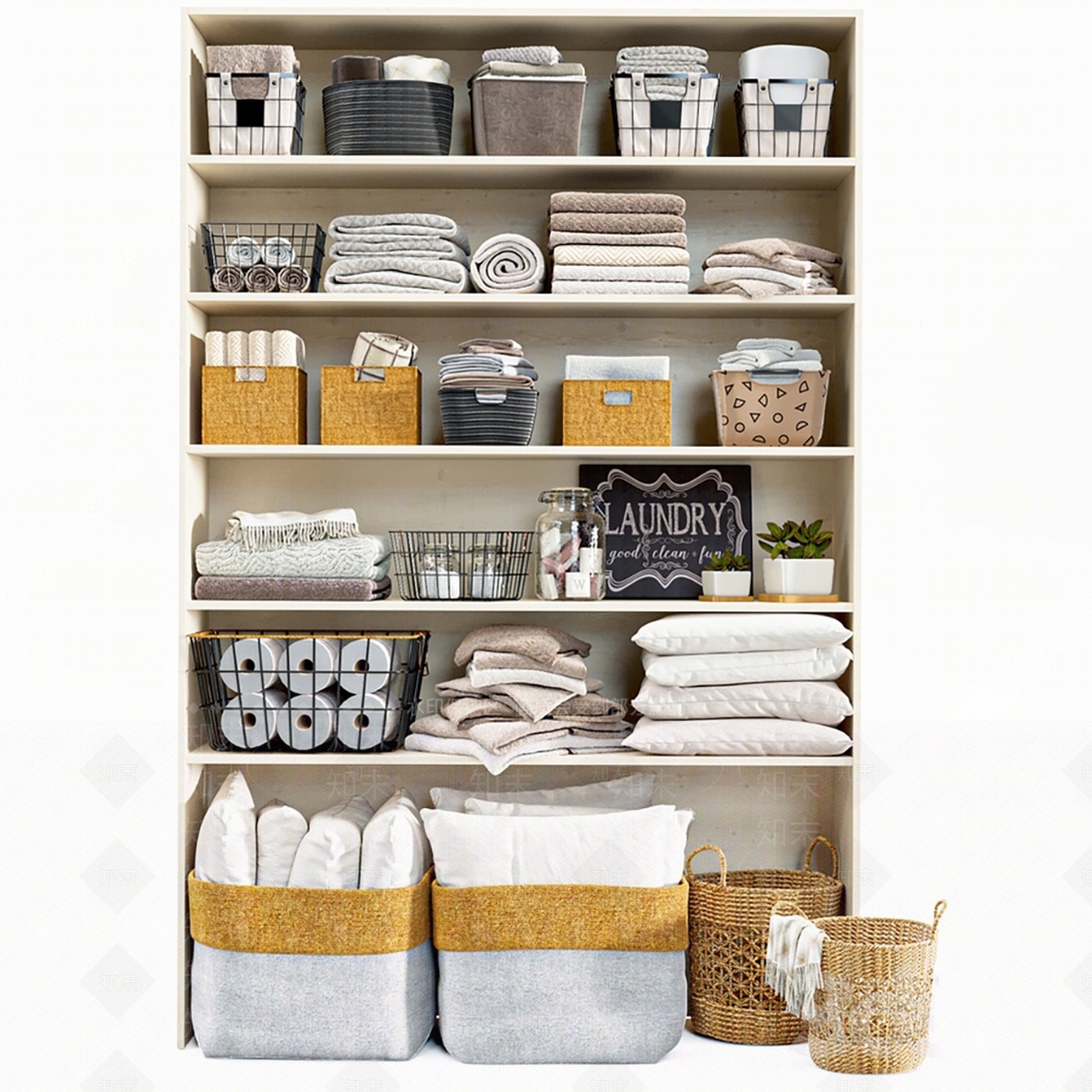 现代衣物置物架SU模型下载【ID:1143159637】_知末su模型网