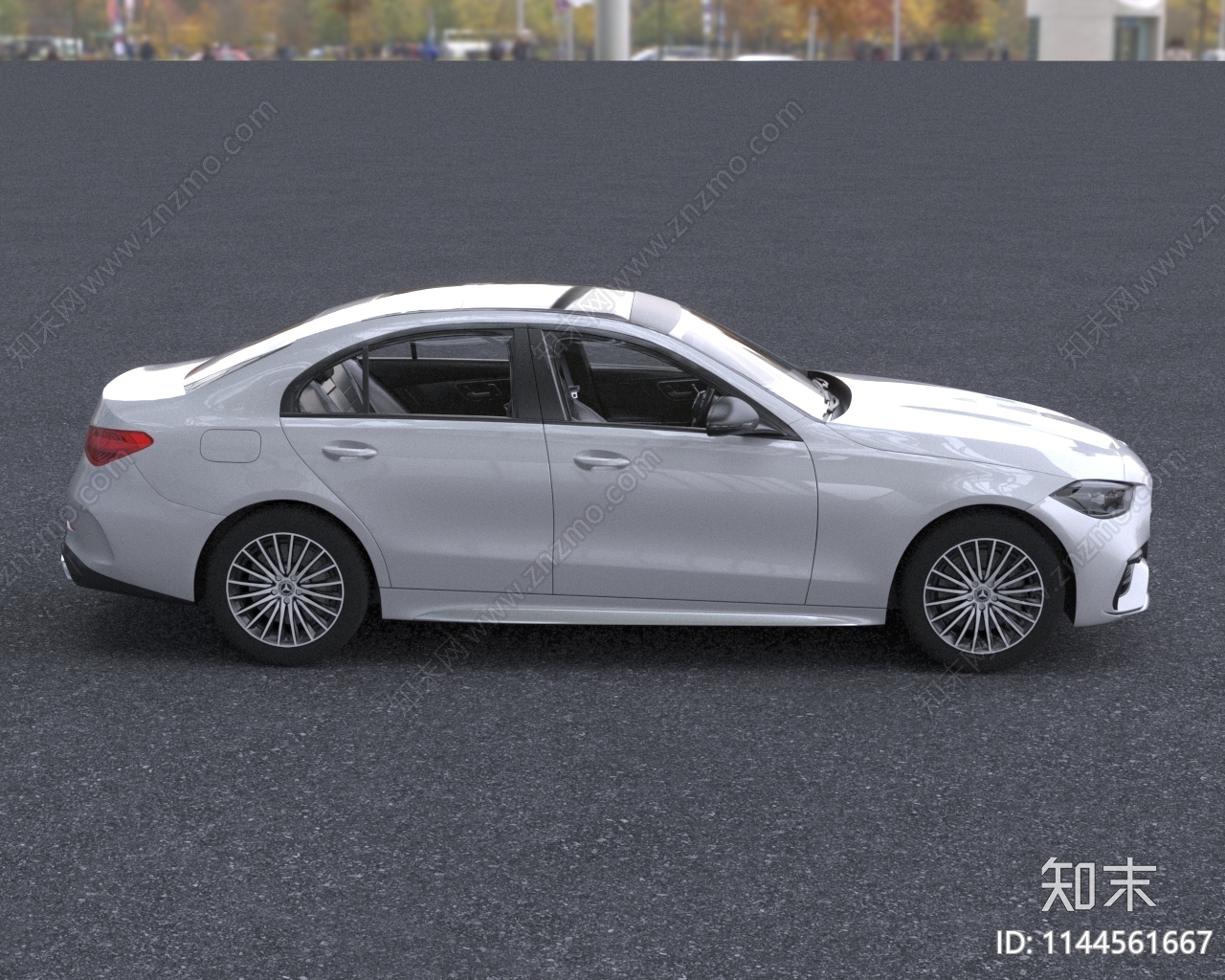 2022款奔驰c级csedan汽车3d模型下载【id1144561667】知末3d模型网