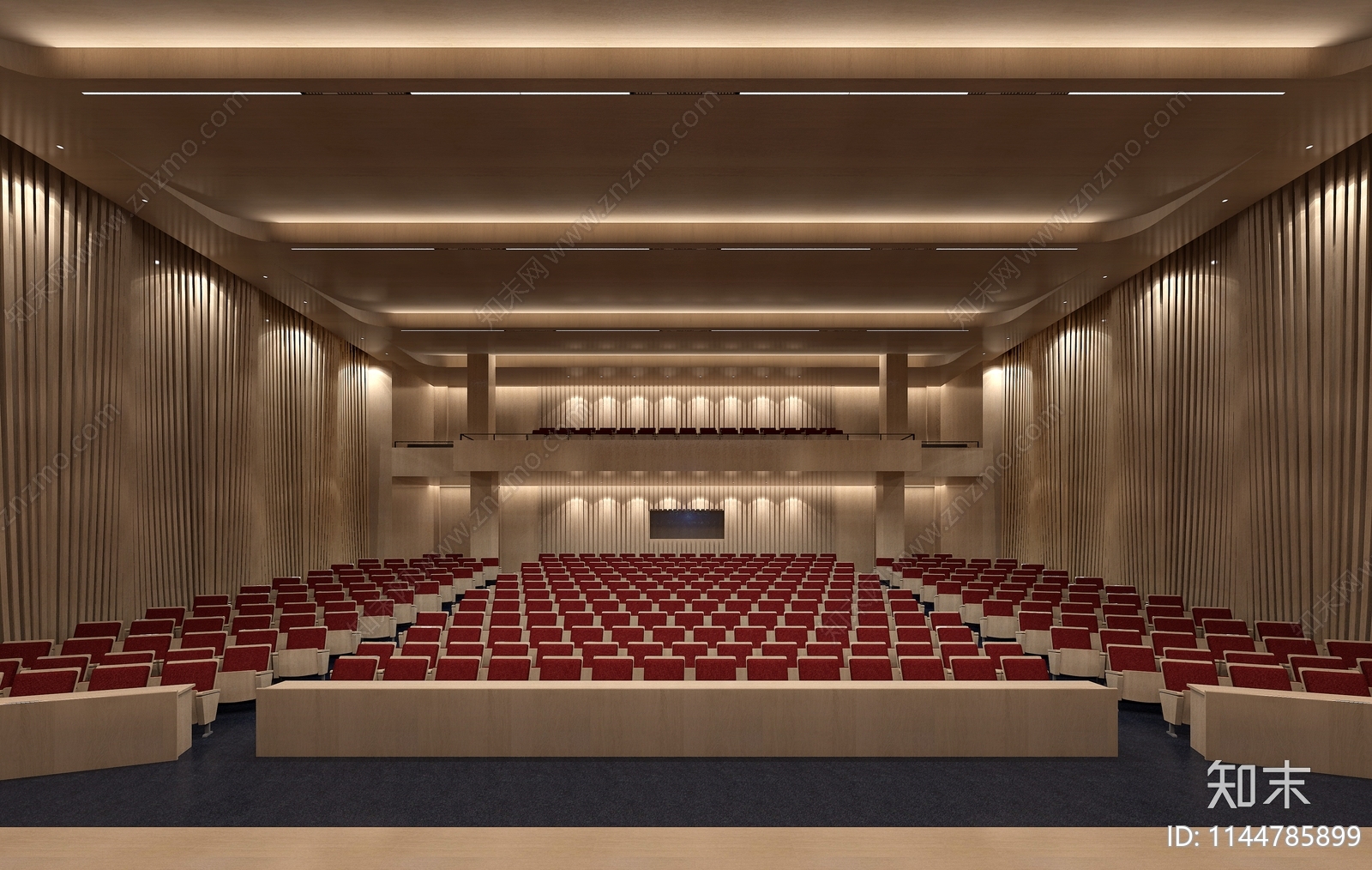 现代学校多功能厅3d模型下载【id1144785899】知末3d模型网