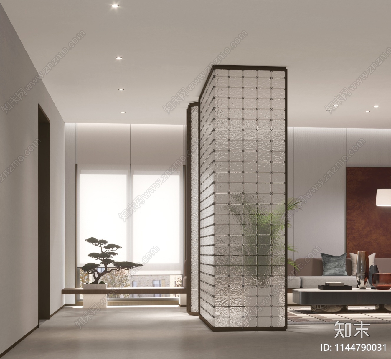 售楼处休闲区3d模型下载【id1144790031】知末3d模型网