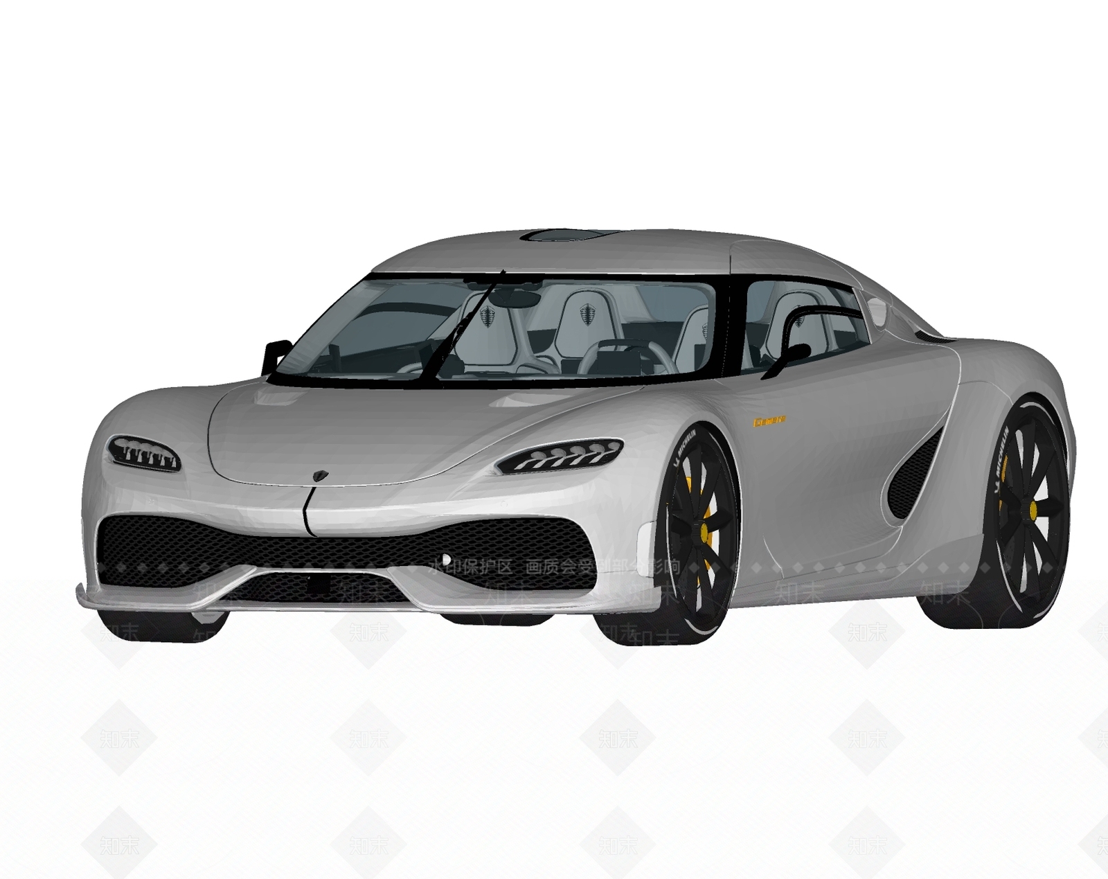 柯尼塞格SU模型下载【ID:1146025220】_知末su模型网