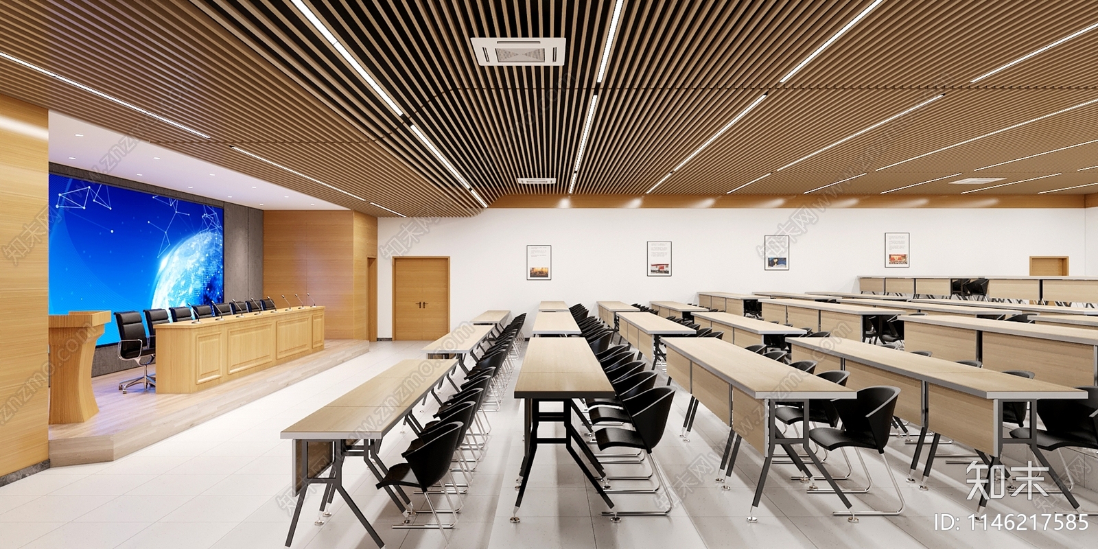 现代学校报告厅3d模型下载【id1146217585】知末3d模型网