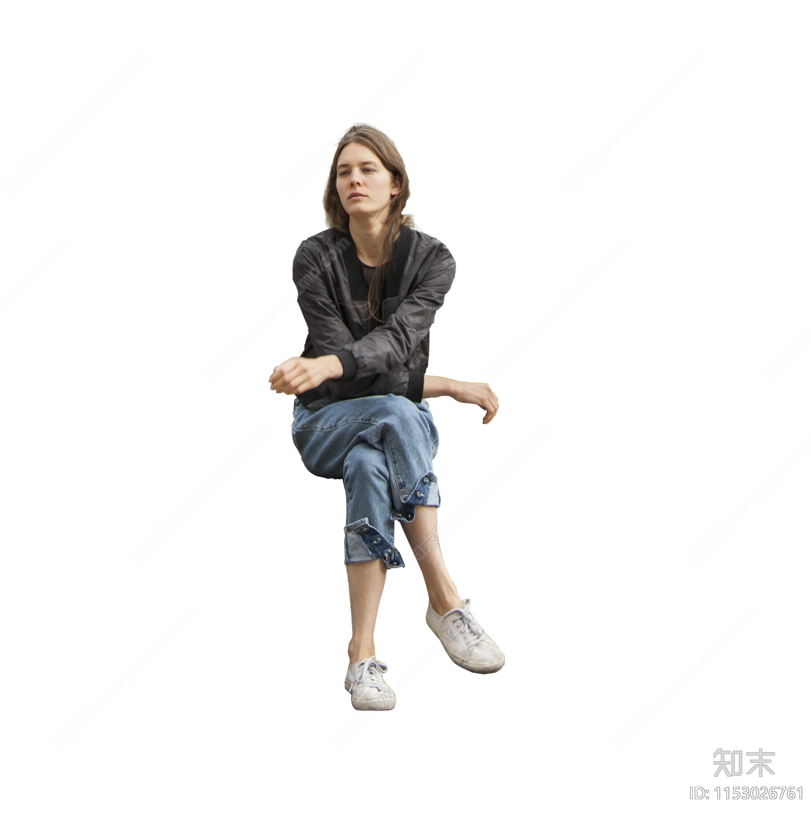 png免抠坐姿人物坐着的人休闲人物前景人物免抠人物贴图下载【ID:1153026761】_【知末网贴图库】