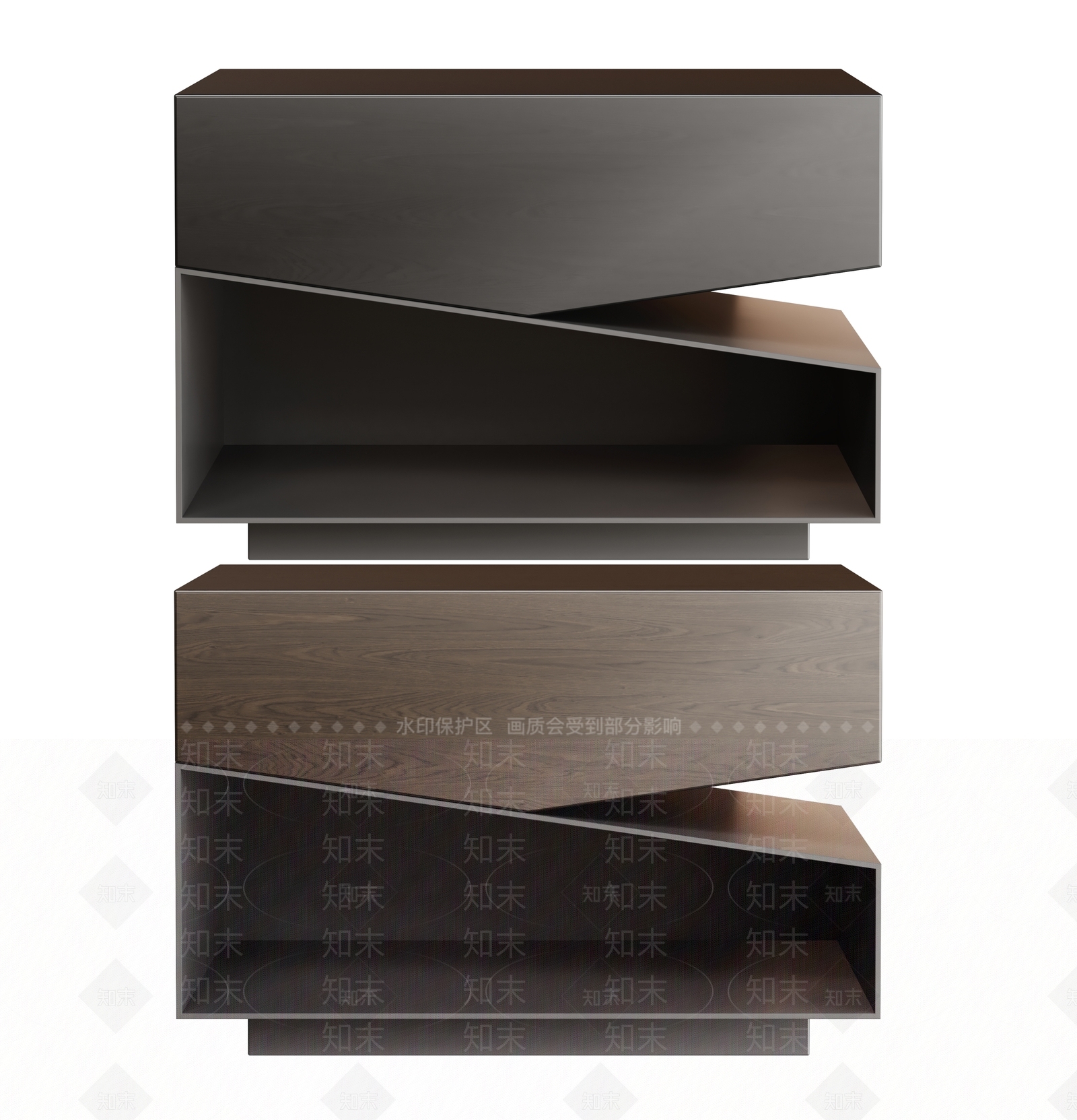 Minotti现代床头柜组合3D模型下载【ID:1157877443】_知末3d模型网