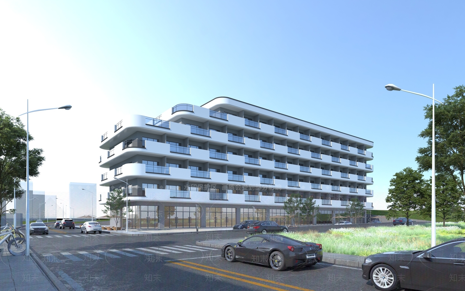 现代宿舍SU模型下载【ID:1161323020】_知末su模型网