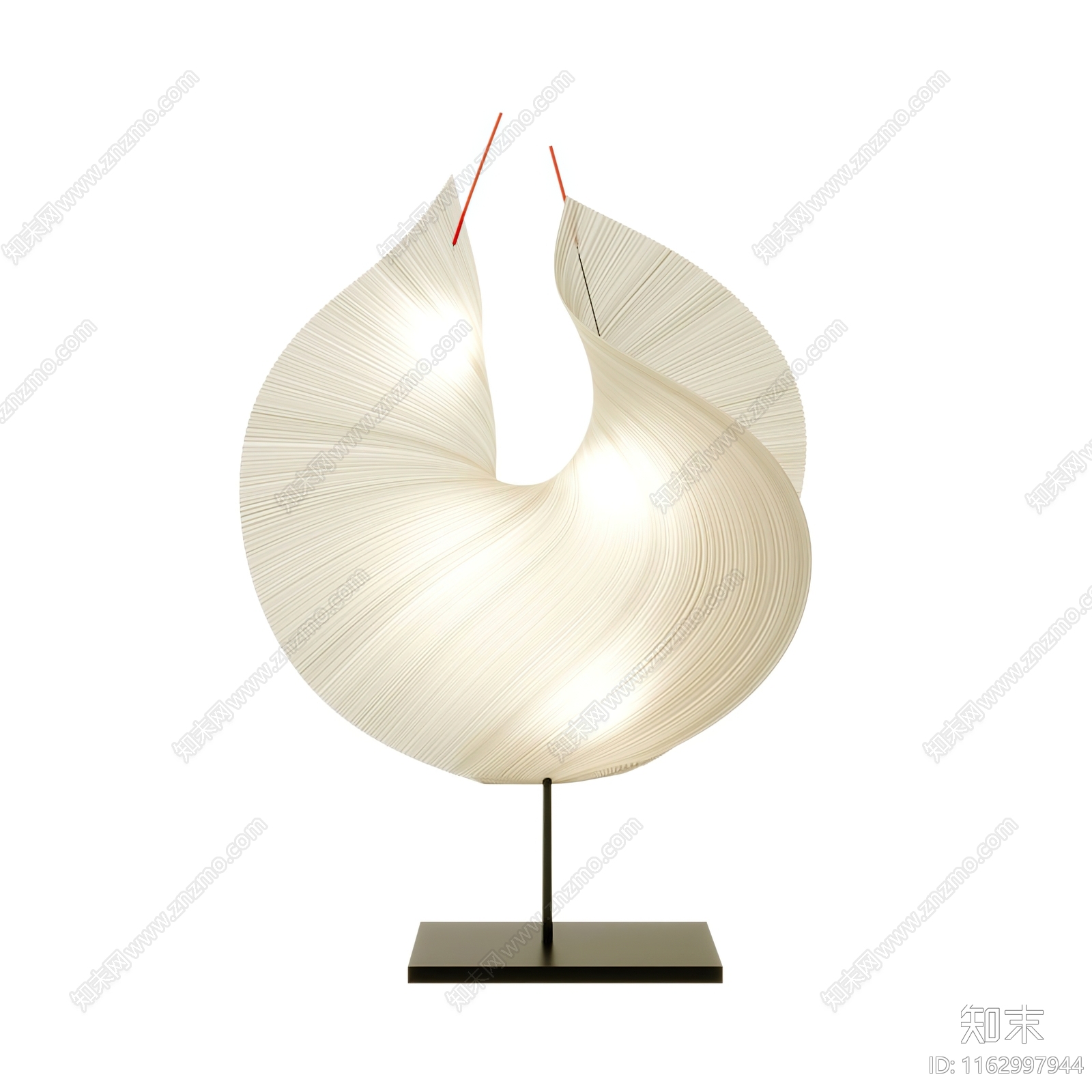 现代轻奢台灯3d模型下载【id1162997944】知末3d模型网