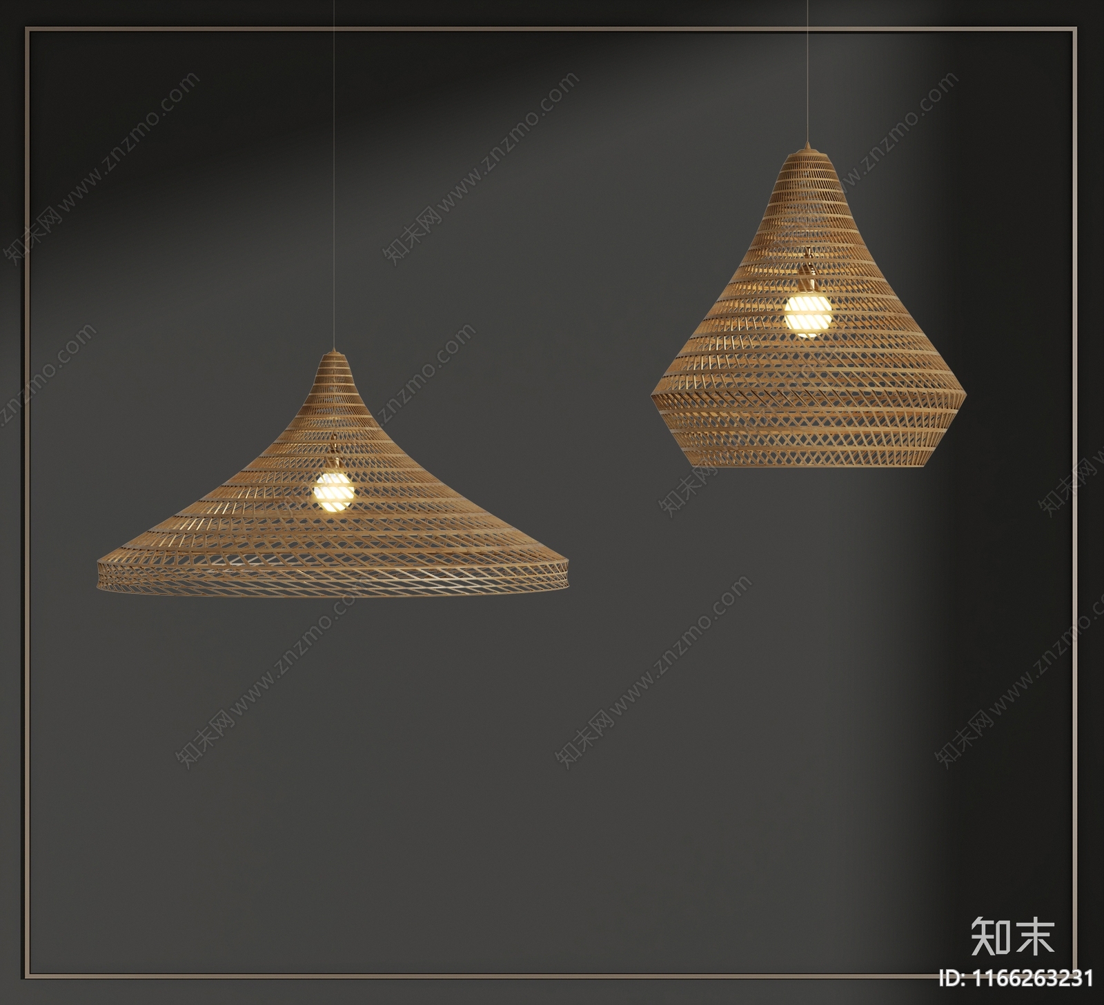 侘寂极简吊灯侘寂风藤编吊灯球形餐厅客厅吧台3d模型下载 Id1166263231【知末网】
