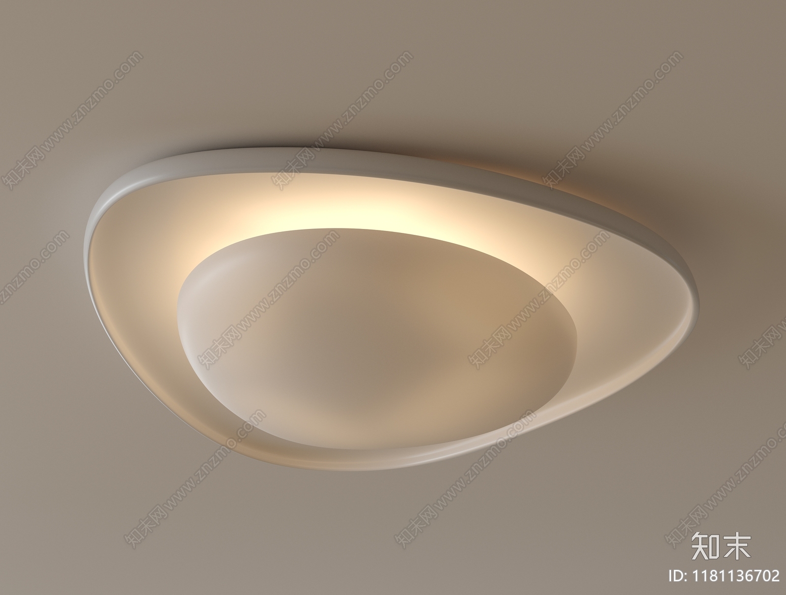 现代极简吸顶灯3d模型下载【id1181136702】知末3d模型网