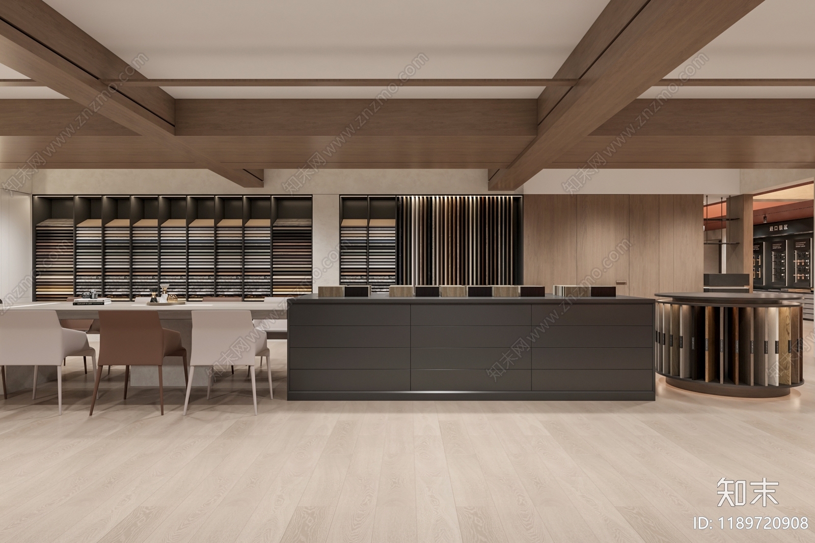 现代简约家居专卖店3d模型下载【id1189720908】知末3d模型网